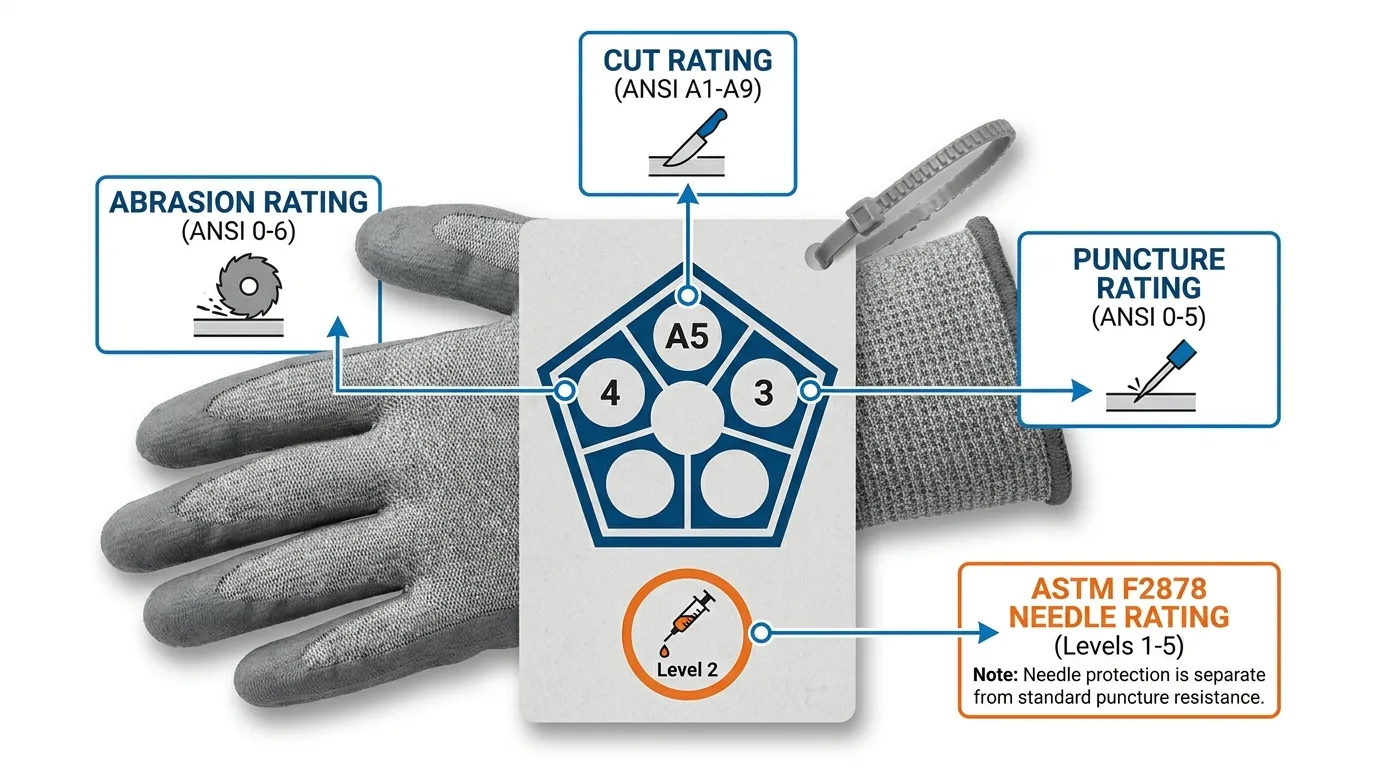 ANSI Puncture Rating Explained for Safety Glove Buyers